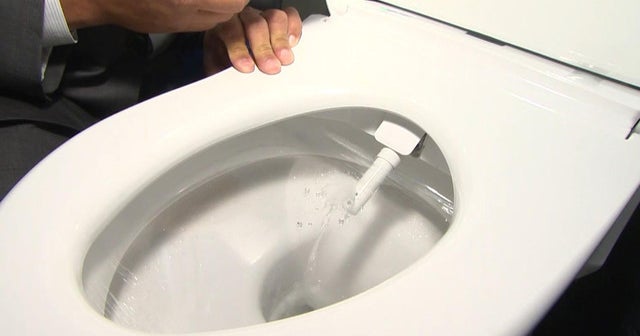 A look under the lid at the high-tech toilet trend - CBS News