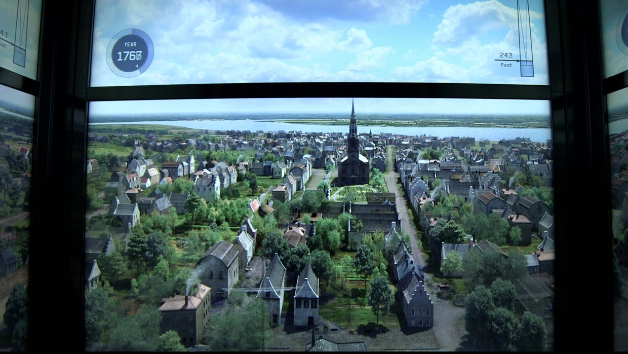 Cool tech at the top of One World Trade Center