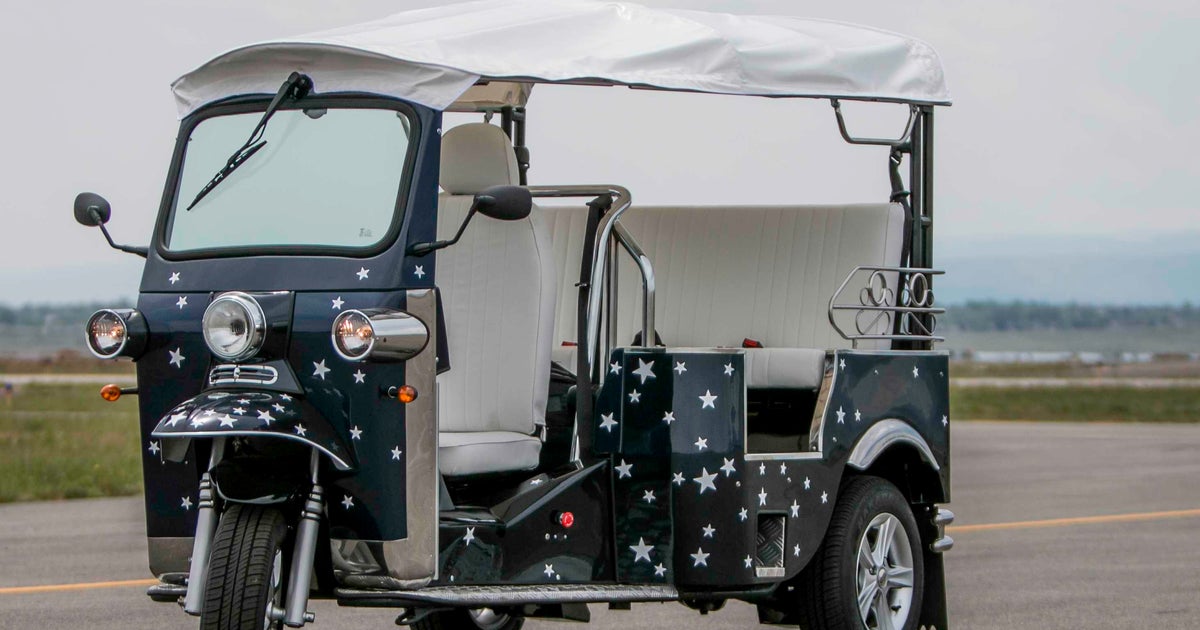 Going downtown? Call the tuk-tuk - CBS News