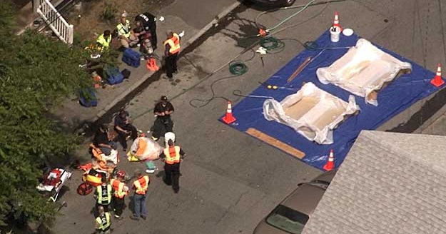 1 dead, 11 hospitalized in apparent suicide by chemicals in ...