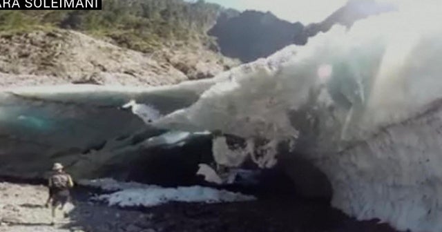 Dangerous conditions in collapsed ice cave hinder recovery effort - CBS ...