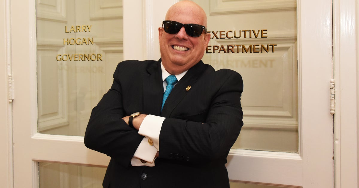 Maryland Governor Larry Hogan: Losing hair, killing cancer cells - CBS News