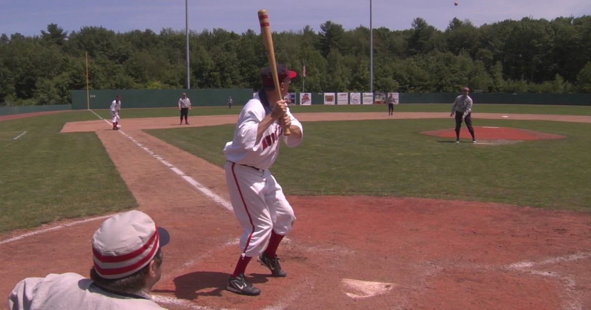 Vintage baseball teams recreate America's pastime - CBS News