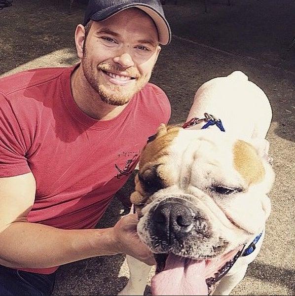 Celebrities with their pups