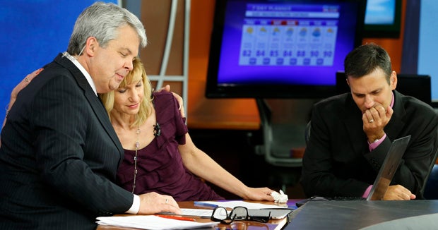 Virginia television station WDBJ7 broadcasts emotional newscast after ...