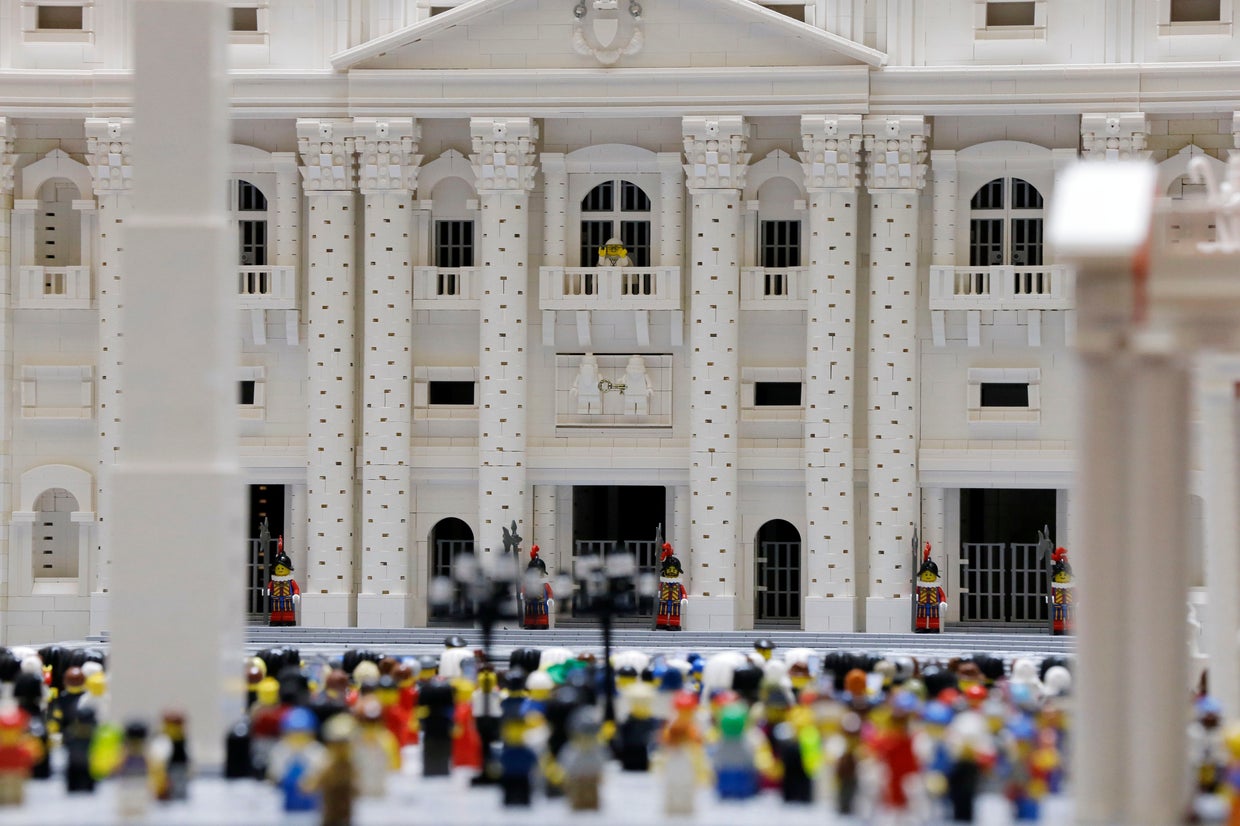 Priest uses Legos to build Vatican replica