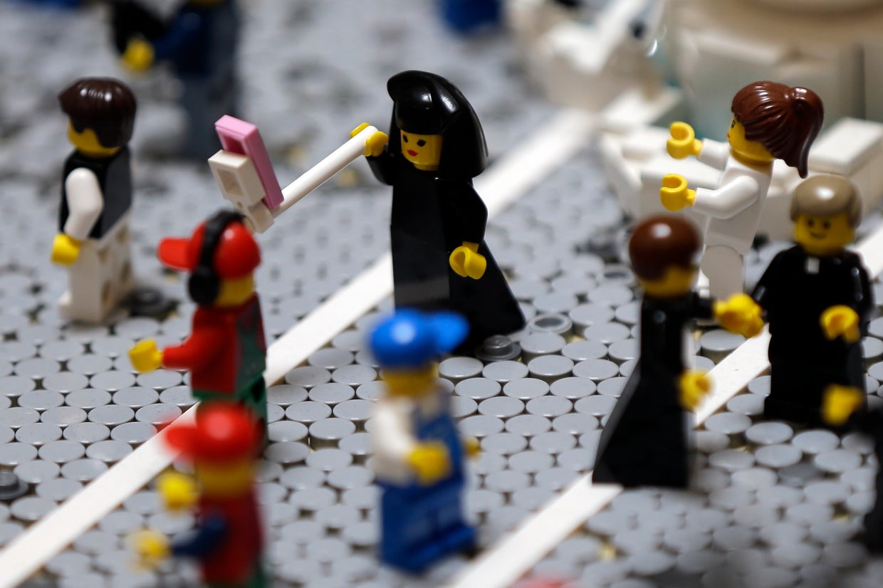 Priest uses Legos to build Vatican replica