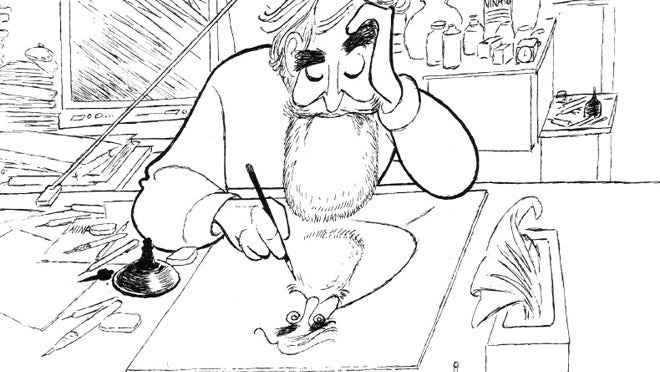 "The Line King": Al Hirschfeld's incomparable art - CBS News