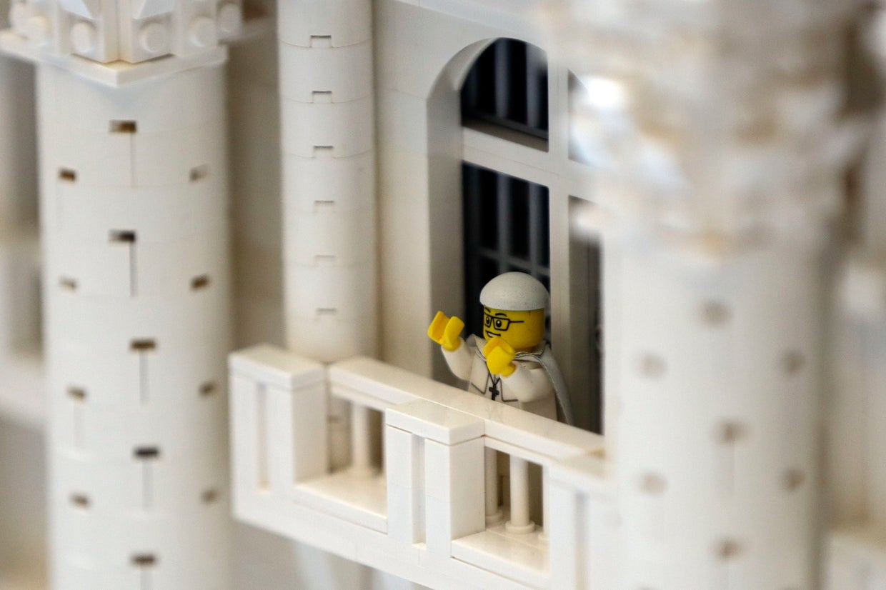 Priest uses Legos to build Vatican replica