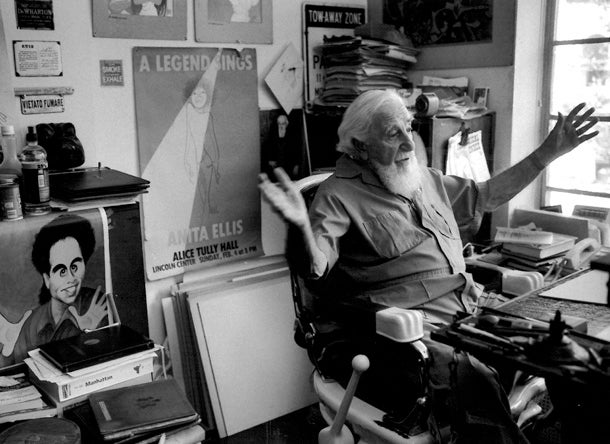 The caricatures of Al Hirschfeld