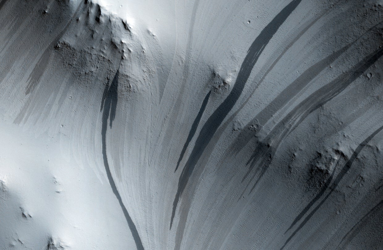 Gorgeous abstract Martian landscapes