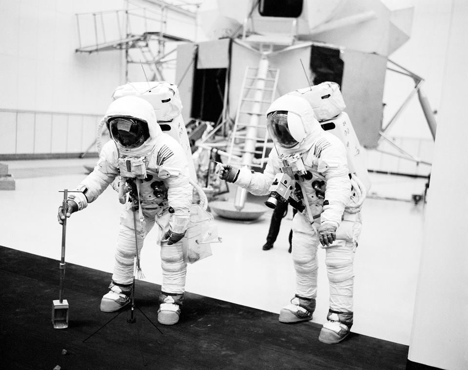 Newly released photos of Apollo moon missions