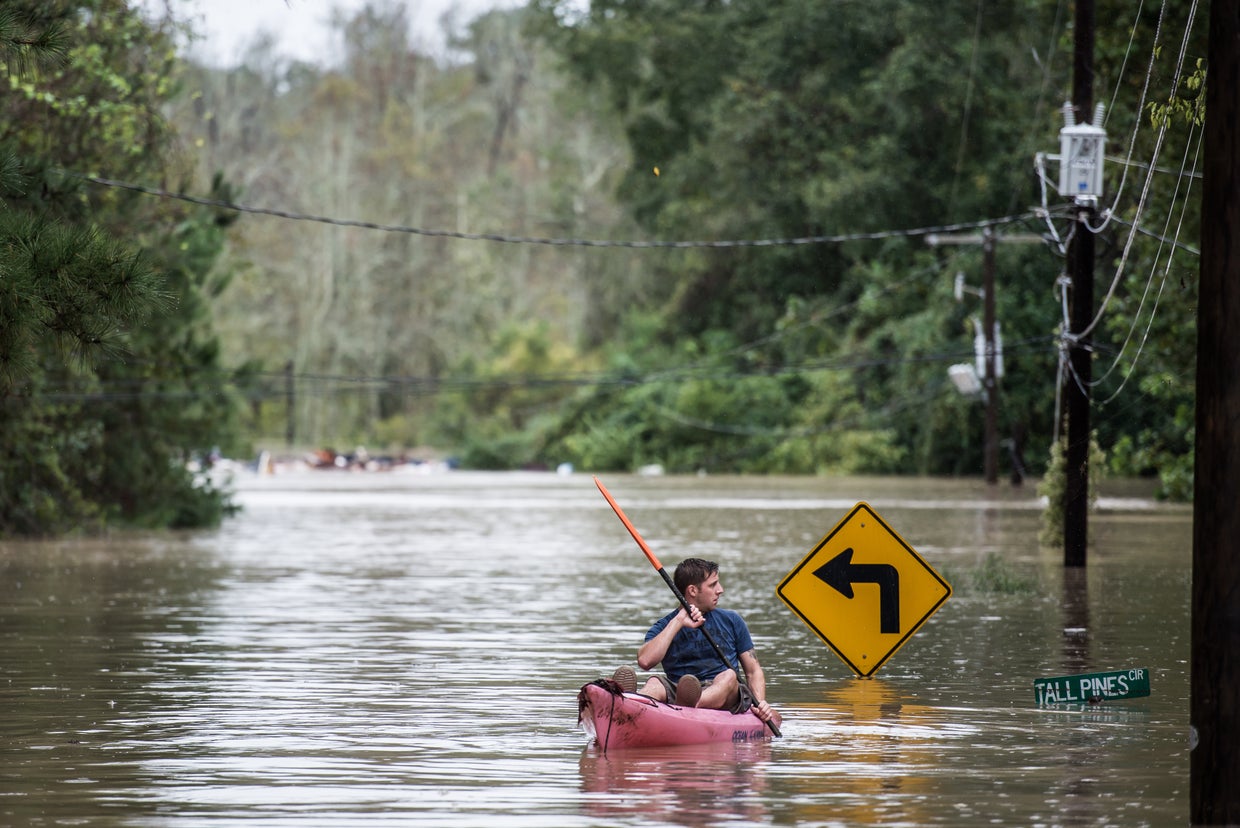 "Thousand year" flooding in South Carolina