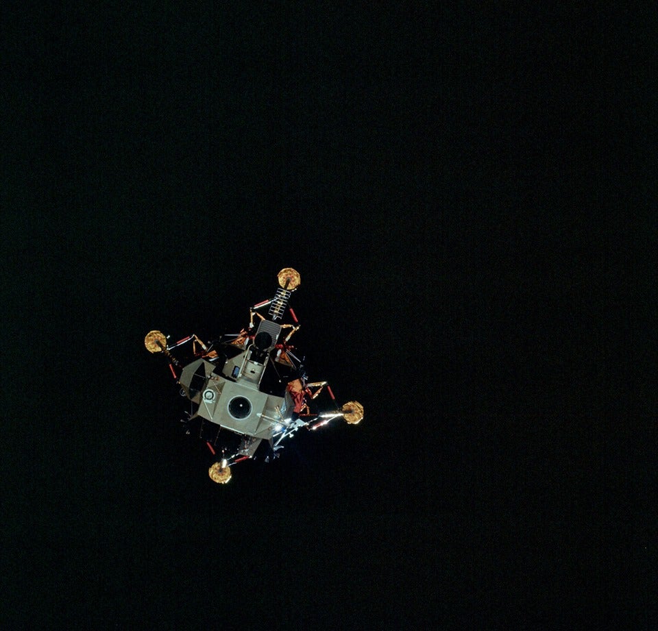 Newly released photos of Apollo moon missions