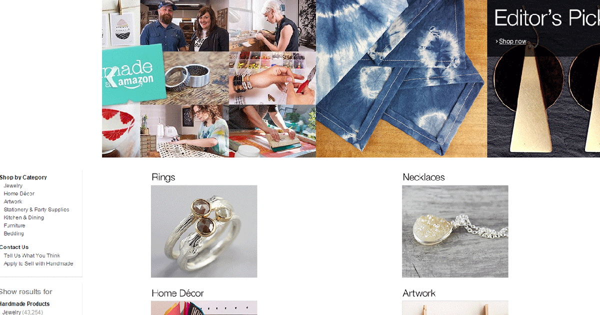 Amazon takes on Etsy by selling handcrafted goods - CBS News