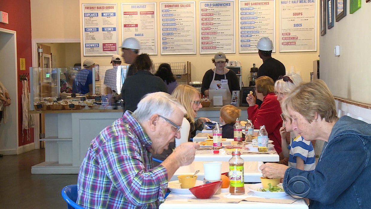 Café helps people with autism put puzzle pieces together - CBS News