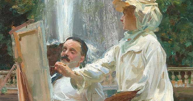 John Singer Sargent's portraits of artists and friends - CBS News