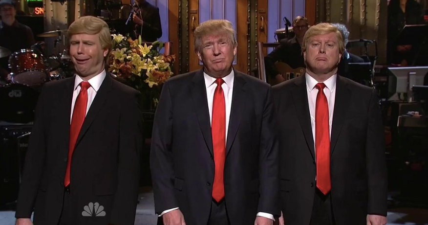NBC files equal time notice after Trump's SNL appearance - CBS News