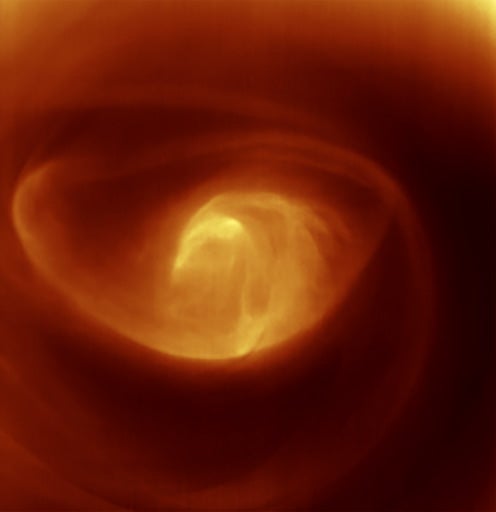 Clouds of sulphur swirl in Venus' hellish polar vortex - CBS News