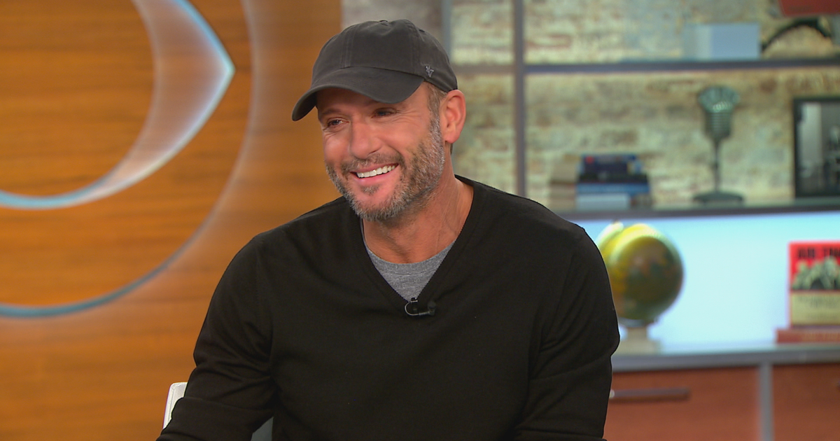Grammy-winning country star Tim McGraw talks new album and family - CBS ...