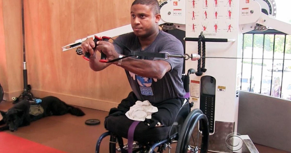 Vets hit the gym to heal their bodies and spirits - CBS News