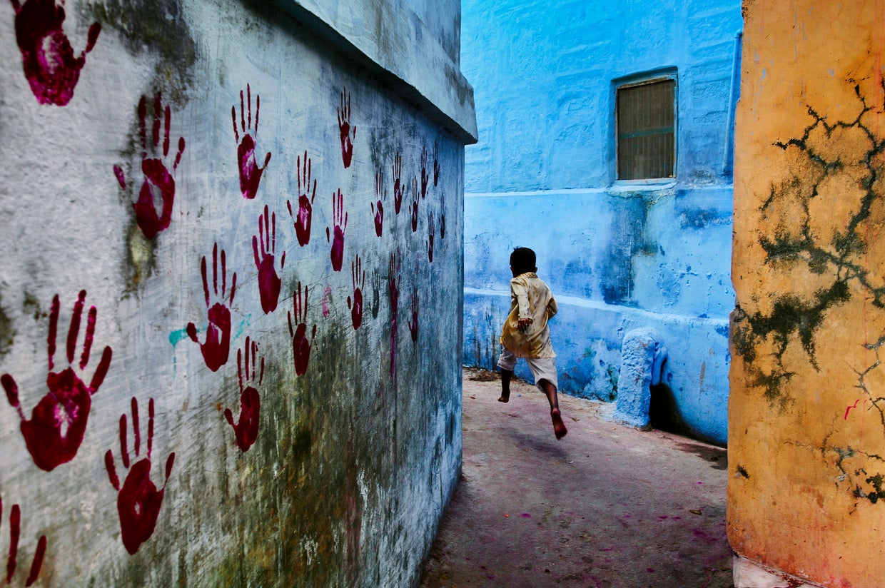 Steve McCurry's colorful India