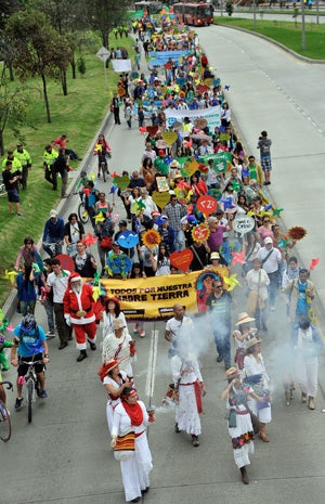 World rallies for action against climate change