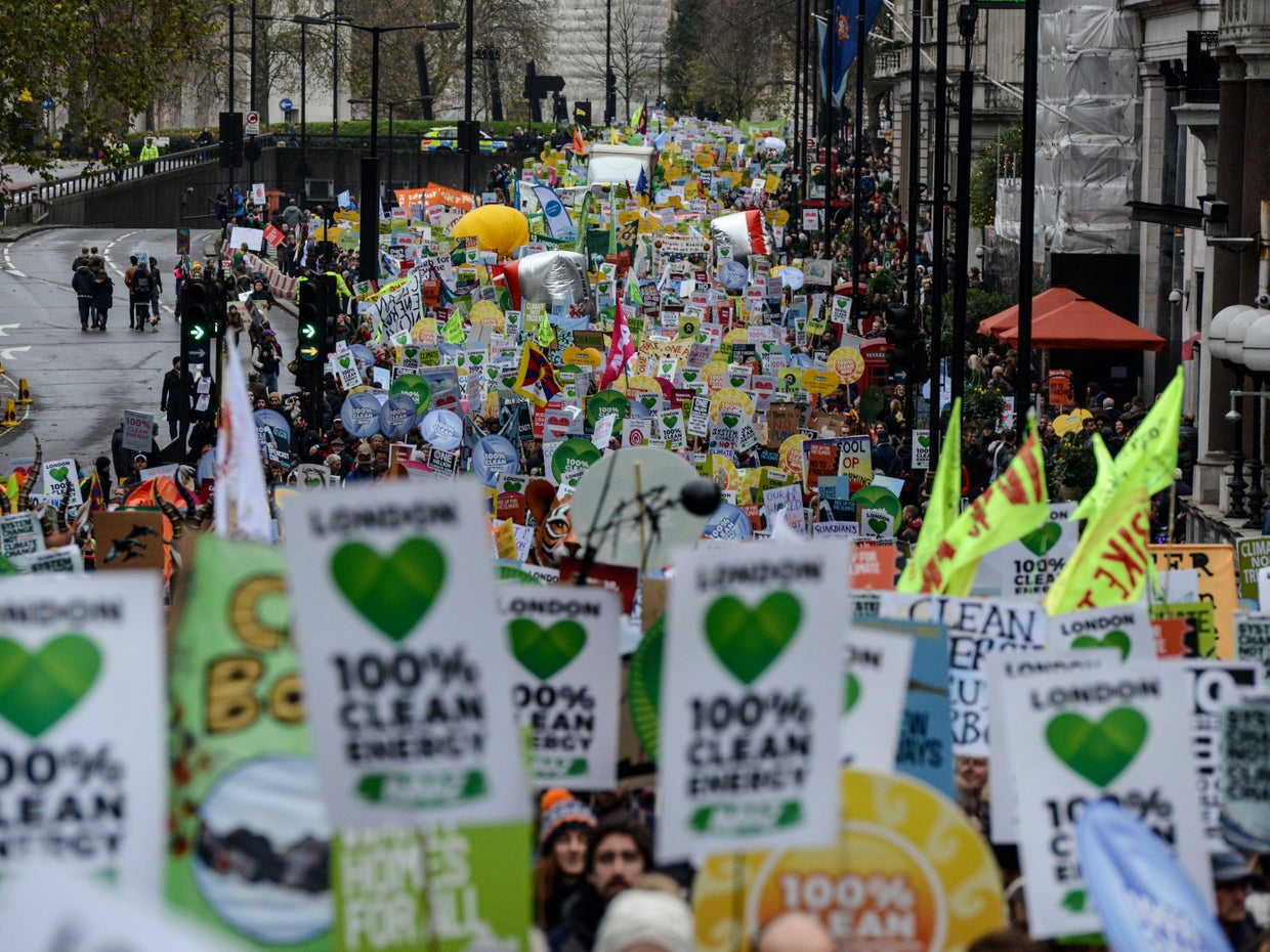 World rallies for action against climate change