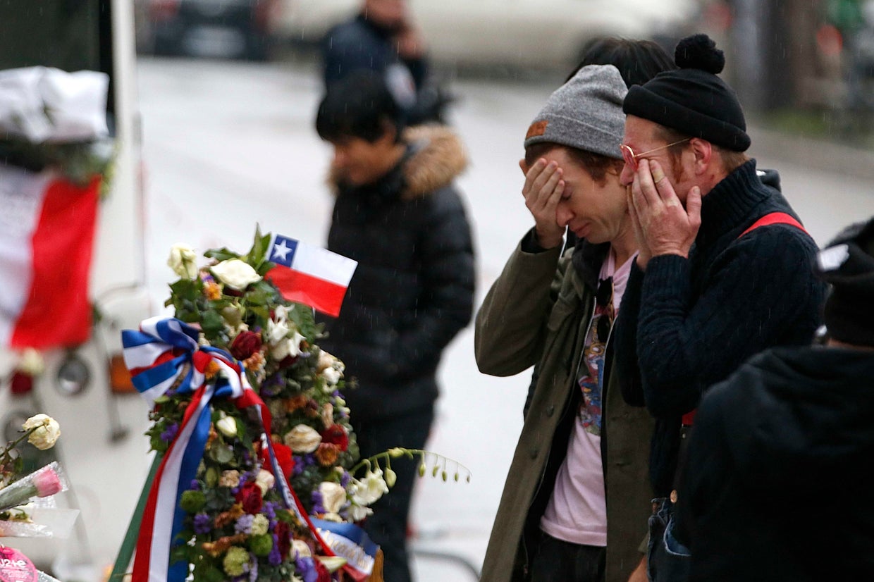 Eagles of Death Metal members revisit Paris attack site - CBS News