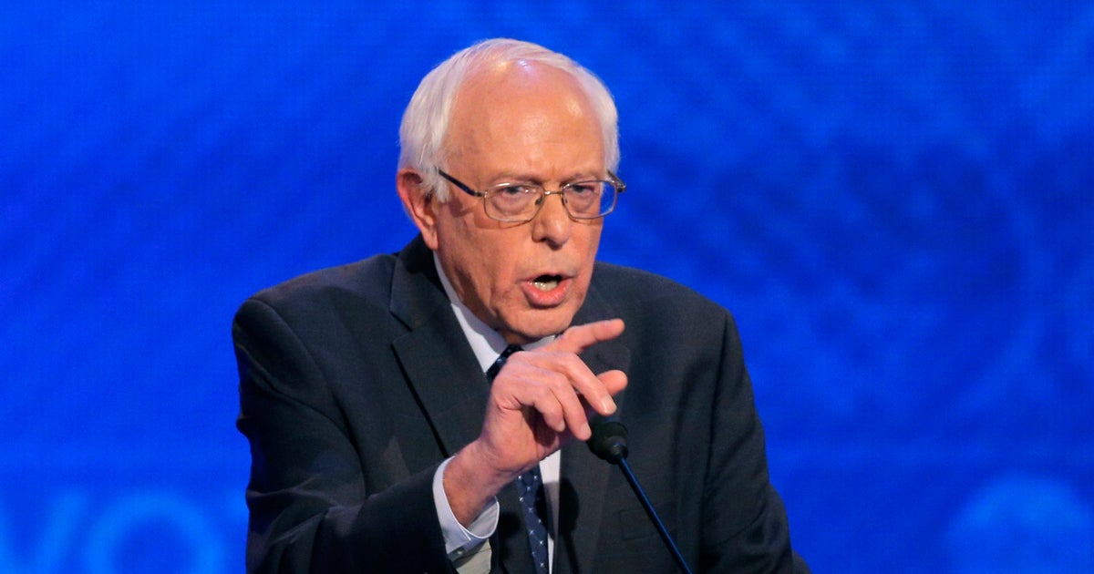In Democratic debate, Bernie Sanders exaggerated record on guns - CBS News
