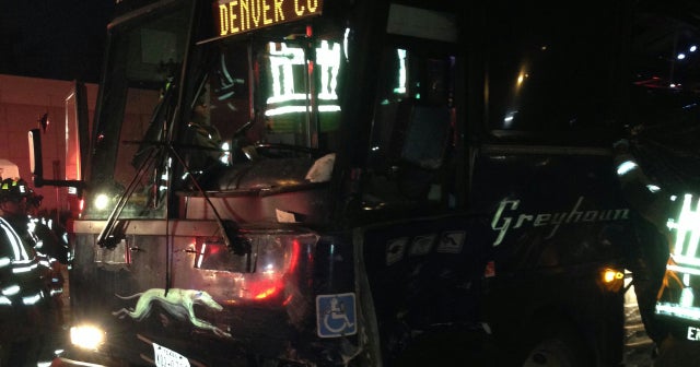 Greyhound bus crash kills one near Dallas - CBS News