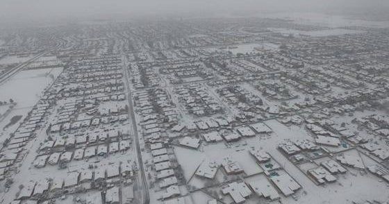 Crippling blizzard follows deadly tornadoes in Texas - CBS News