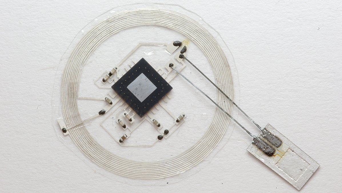 Tiny implanted sensors monitor brain injuries, then dissolve away - CBS ...