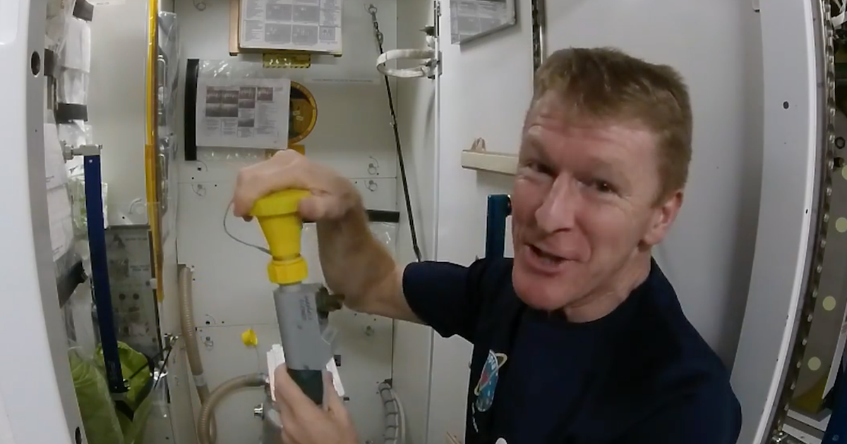 Astronaut's YouTube video: How to use the loo in space - CBS News