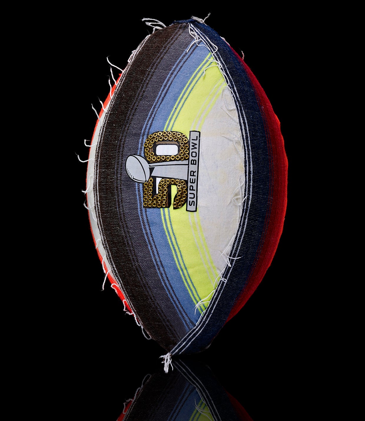 50 glam designer footballs for Super Bowl 50