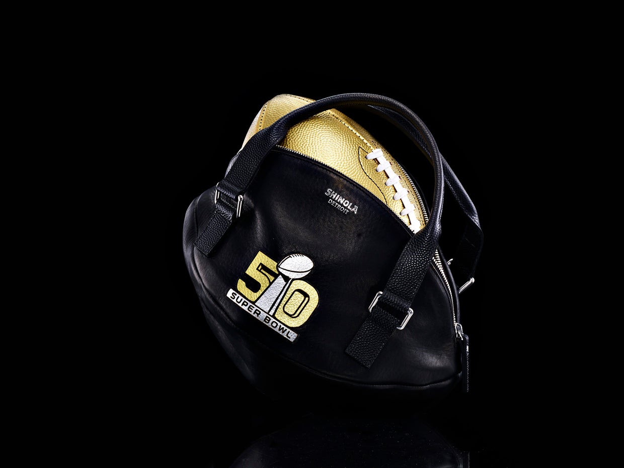 50 glam designer footballs for Super Bowl 50