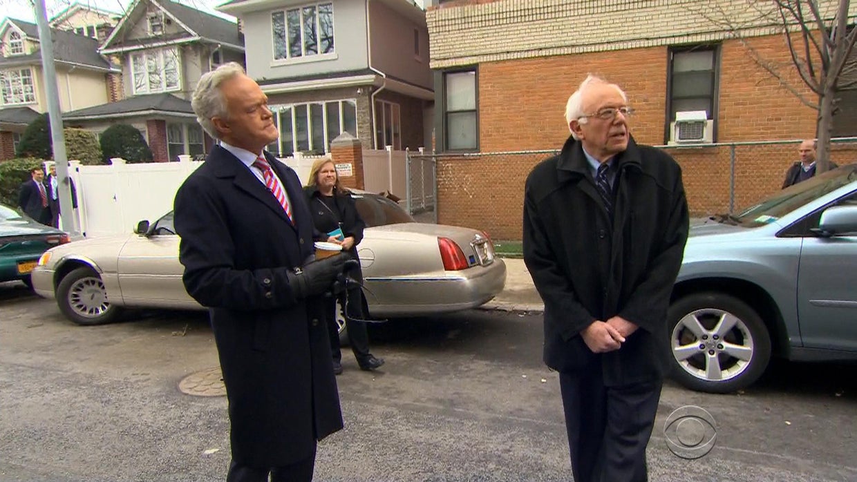 Bernie Sanders goes back to Brooklyn - CBS News