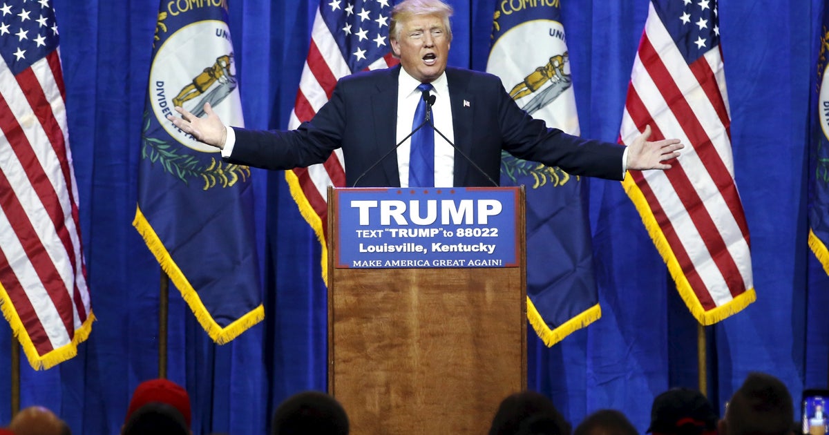 Donald Trump to win in Kentucky Republican caucus - CBS News