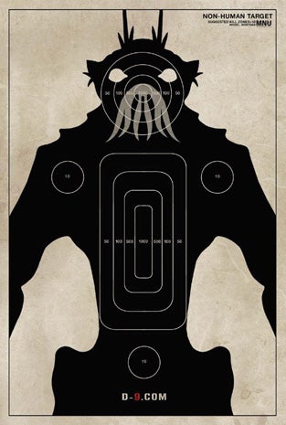 Zombies, Nazis and Jar Jar Binks: Novelty shooting range targets