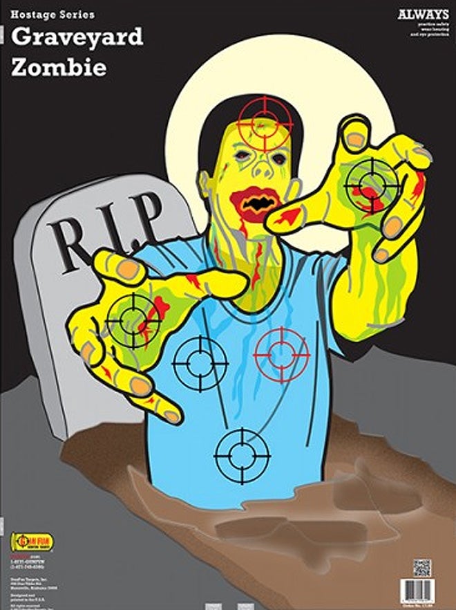 Zombies, Nazis and Jar Jar Binks: Novelty shooting range targets