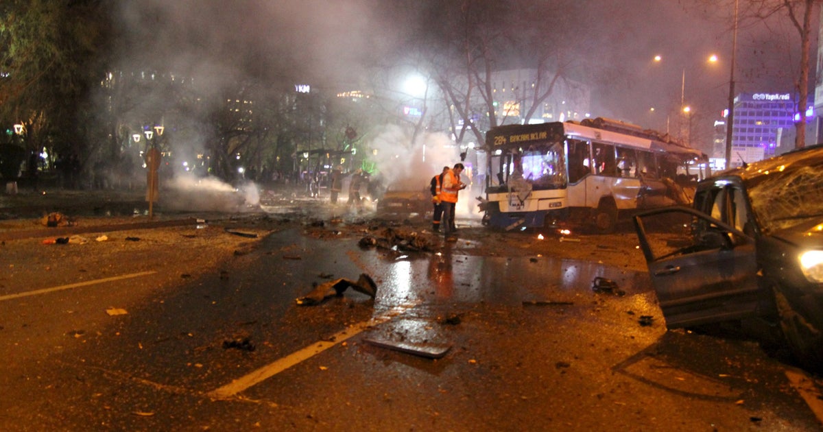 Dozens killed in Turkish capital by latest bombing - CBS News