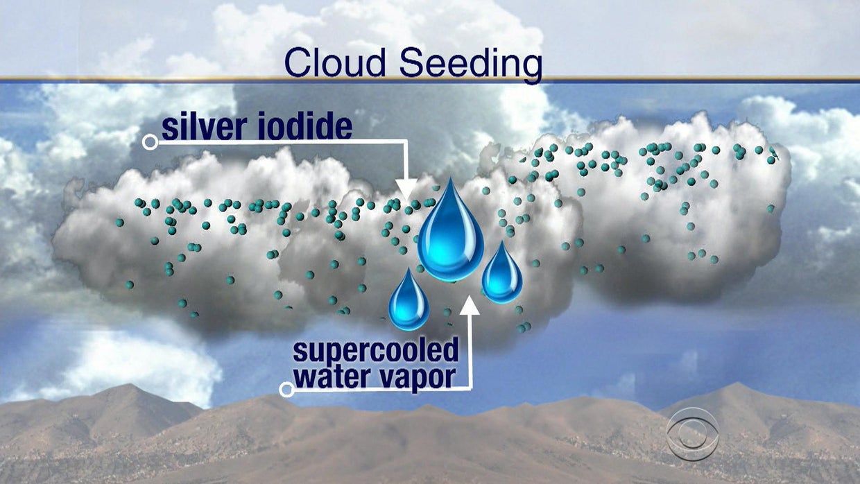 Could cloud seeding help with California's drought? - CBS News