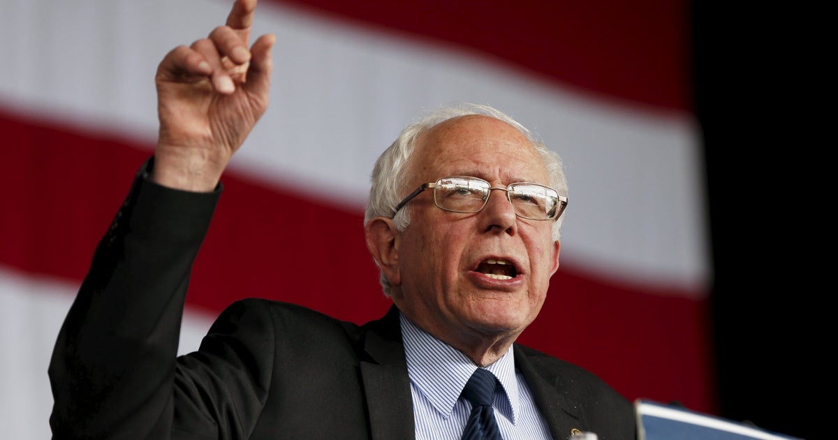 Bernie Sanders takes aim at Trump backer in Arizona - CBS News