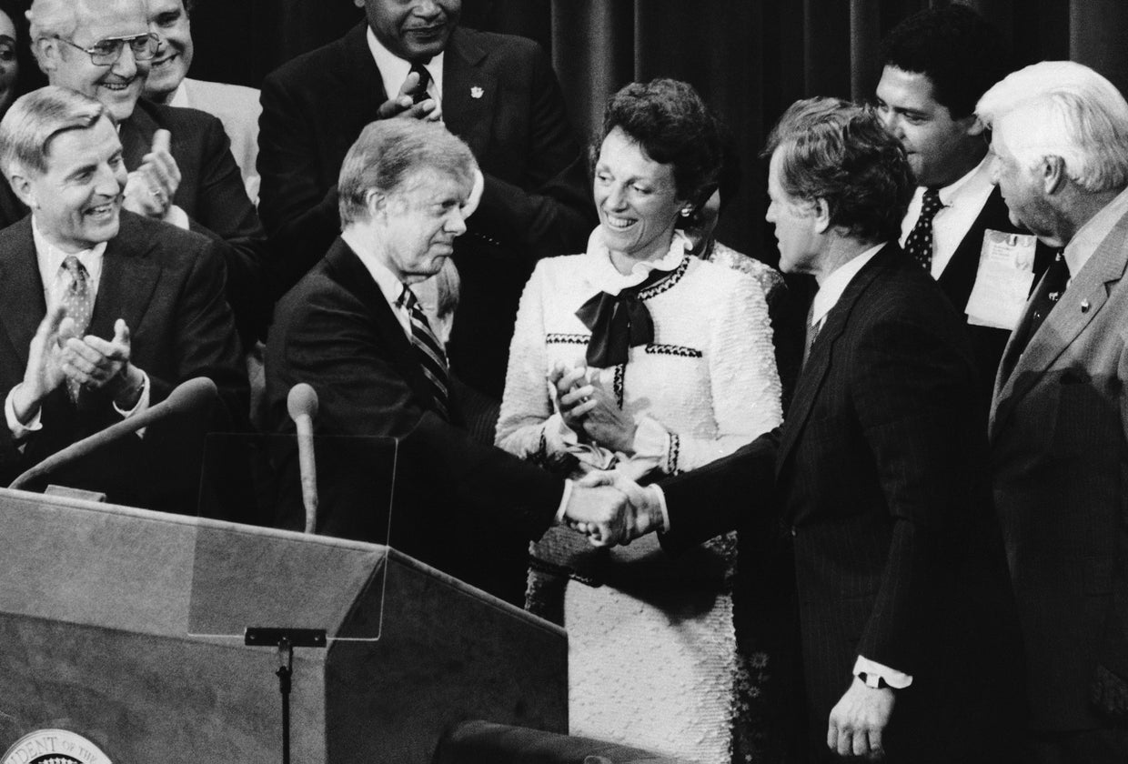 Political Playback: A look back at the 1980 Democratic Convention - CBS ...