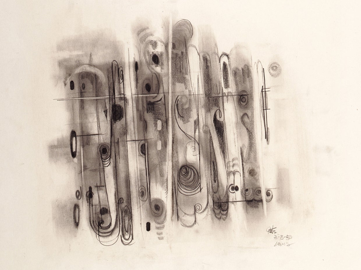 Abstract artist Norman Lewis