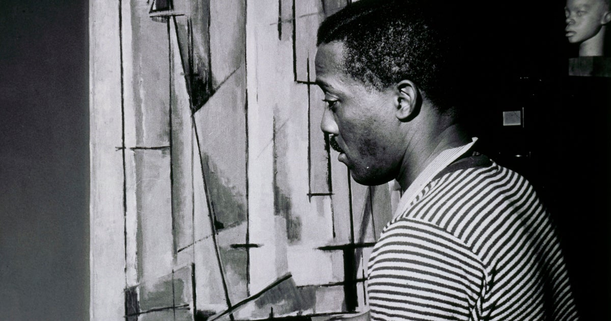 Abstract artist Norman Lewis