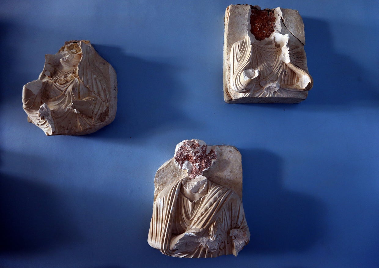 The destruction of Palmyra by ISIS