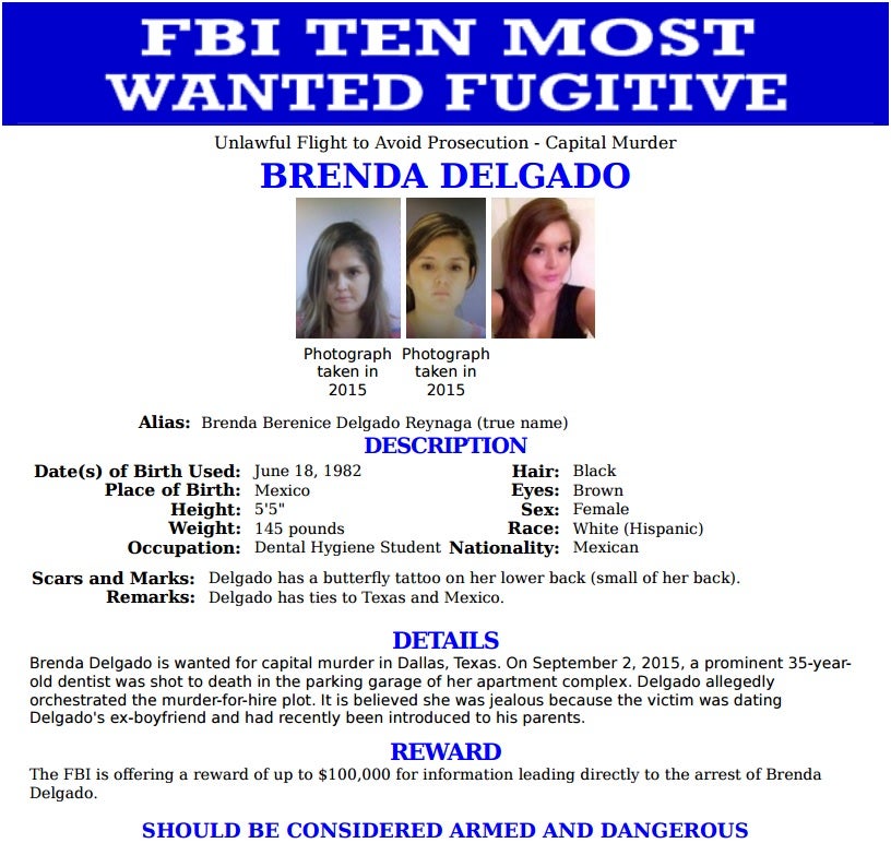 Newest "Most Wanted" a Texas woman accused in dentist's death - CBS News