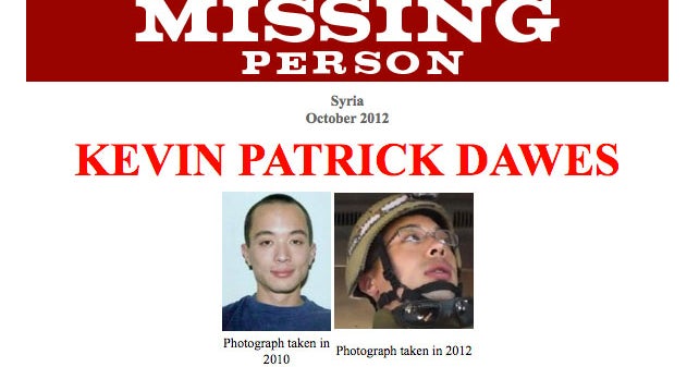 Syria releases Kevin Patrick Dawes, American citizen captured 4 years ...