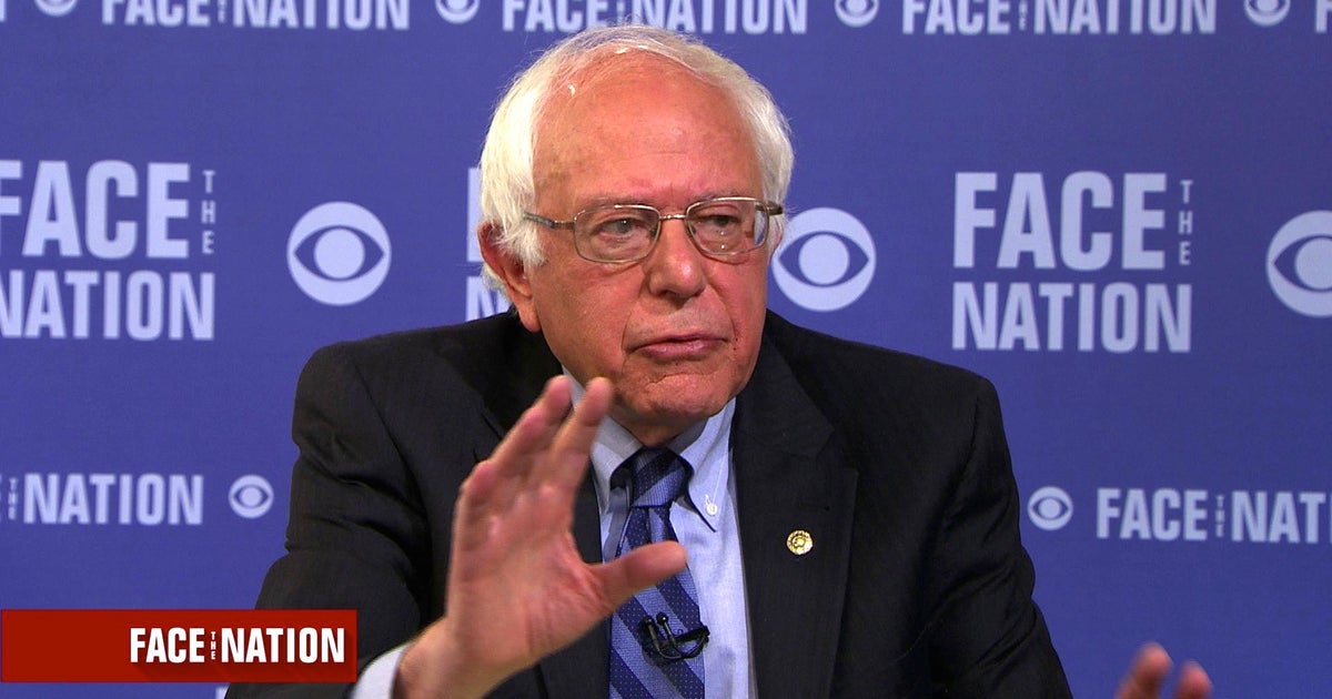 Bernie Sanders on his strategy to overcome "uphill fight" to nomination ...